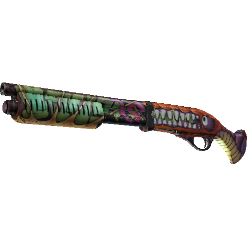 截短霰弹枪（StatTrak™） | 吞噬 (战痕累累)_CS2饰品交易_网易BUFF