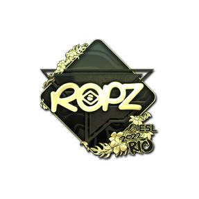 印花 | ropz（金色）| 2022年里约热内卢锦标赛_CS2饰品交易_网易BUFF