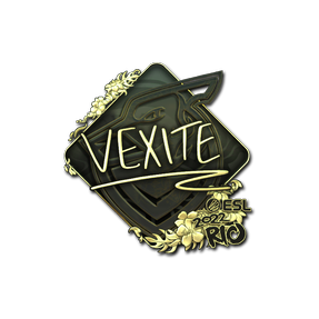 印花 | vexite（金色）| 2022年里约热内卢锦标赛_CS2饰品交易_网易BUFF