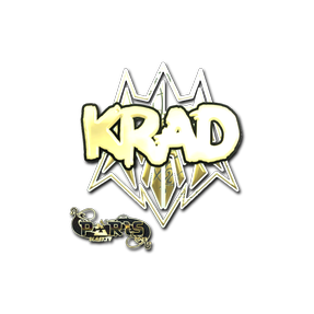 印花 | Krad（金色）| 2023年巴黎锦标赛_CS2饰品交易_网易BUFF