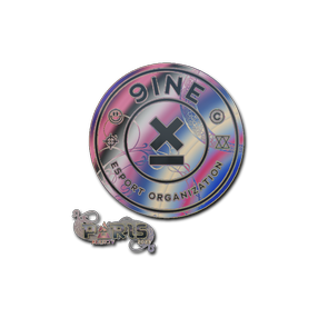 印花 | 9INE（全息）| 2023年巴黎锦标赛_CS2饰品交易_网易BUFF